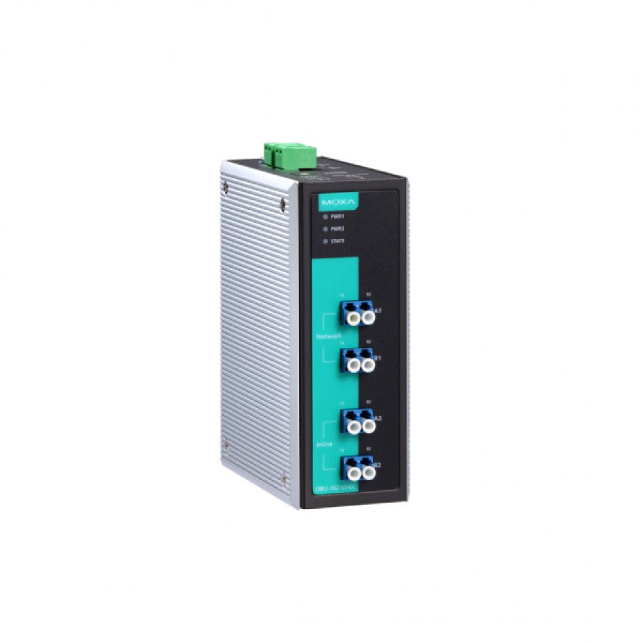 MOXA OBU-102-SS-LC-FN Optical Fiber Bypass Unit Price in the Middle ...