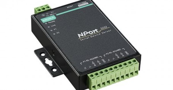 Easy World Automation | MOXA NPort 5232 w/ Adapter Serial to Ethernet ...