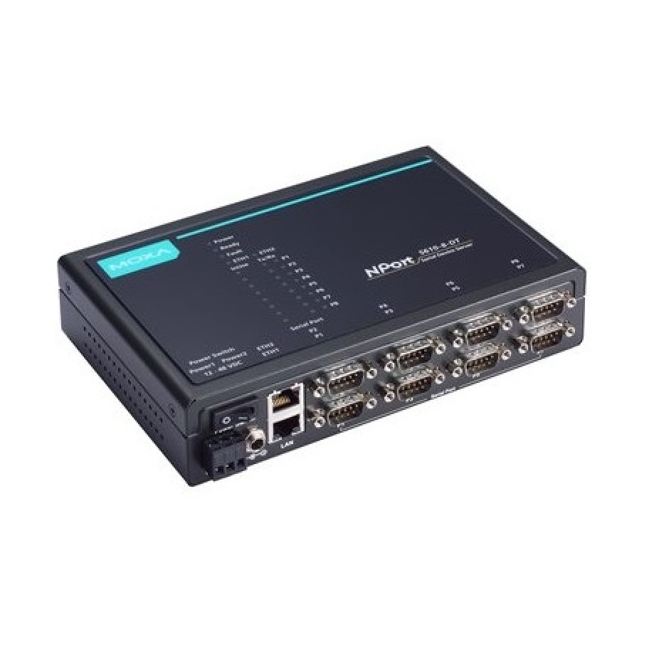 MOXA NPort 5610-8-DT-T Serial to Ethernet Device Server Price in the ...