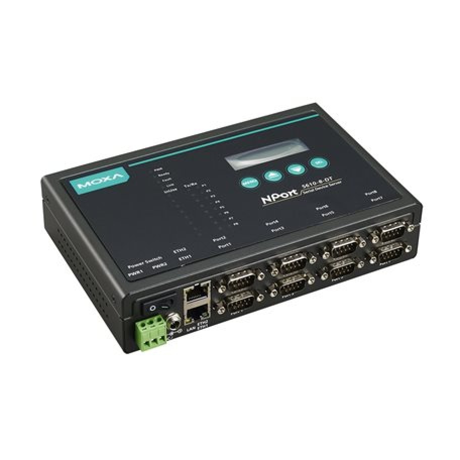 MOXA NPort 5610-8-DT-T Serial to Ethernet Device Server Price in the ...