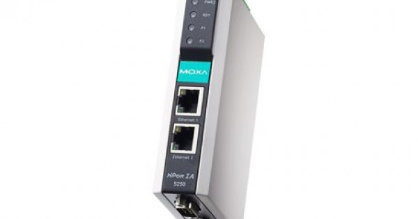 MOXA NPort IA5250 Serial to Ethernet Device Server | Easy World Automation