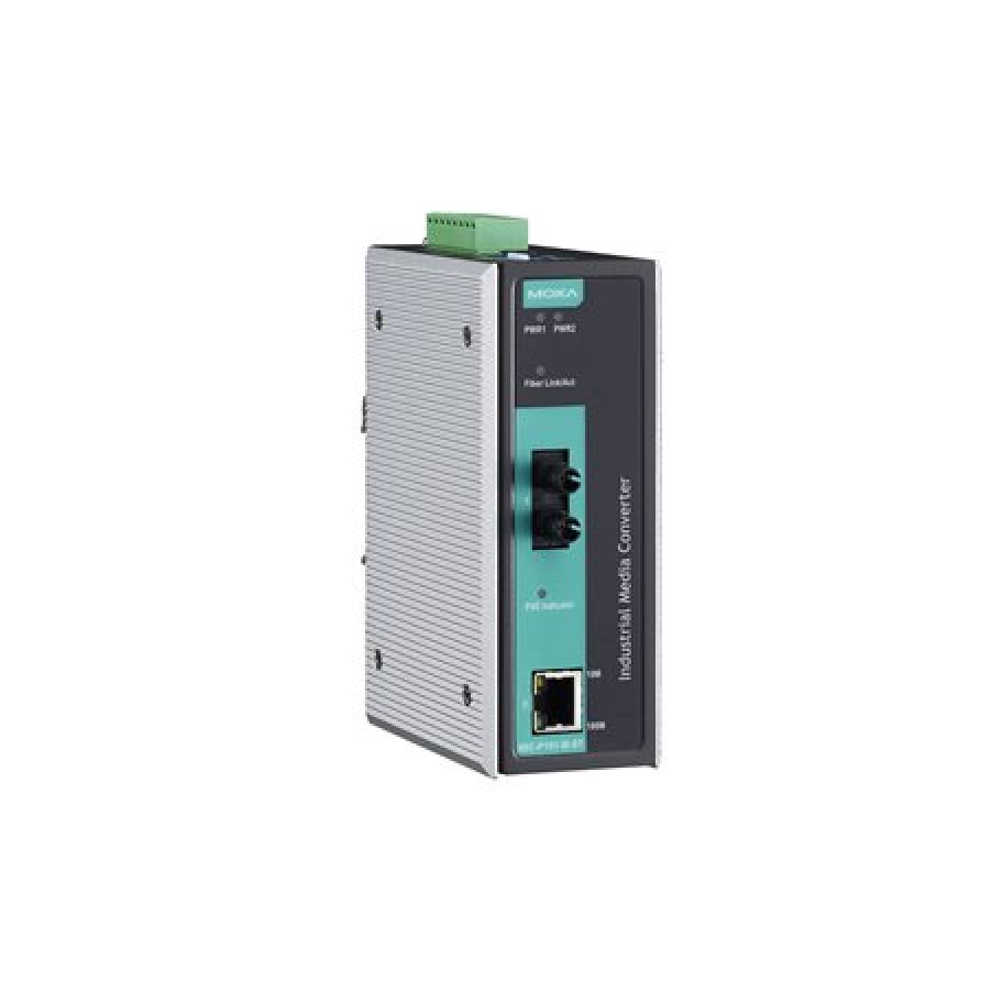 MOXA IMC-P101-S-ST-T Ethernet to Fiber Converter Price in the Middle ...