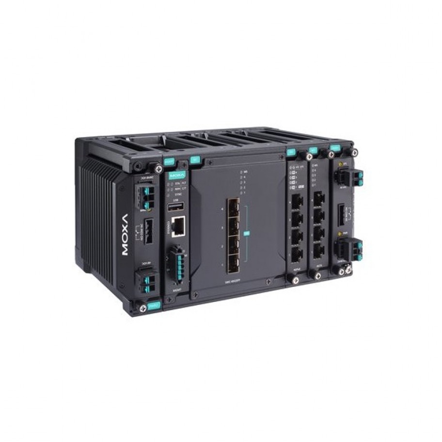 MOXA MDS-G4012-4XGS-T Modular Managed Ethernet Switch Price in the ...