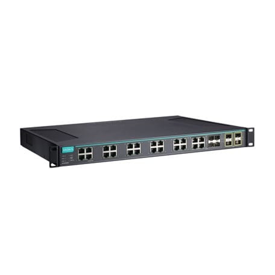 MOXA ICS-G7828A-4XG-HV-HV-T Rackmount Ethernet Switch Price in the ...