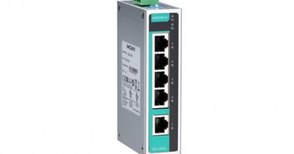 MOXA EDS-205A-T Unmanaged Ethernet Switches Price in the Middle East ...