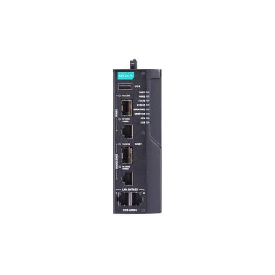 MOXA EDR-G9004-VPN-2MGTXSFP-T Industrial Secure Router Price in the ...